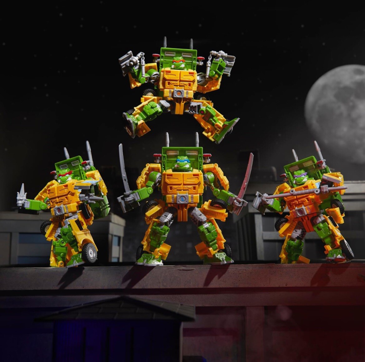 Trituratore Tmnt 2024 Giocattolo Original Lingji Soul TMNT 1/12 Action