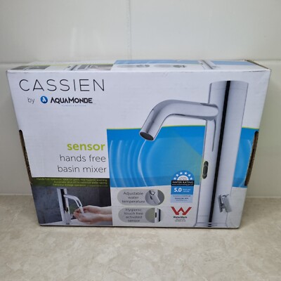 Cassien Wels 6 Star 5.0L/Min Chrome Sensor Hands Free Basin Mixer Tap ...