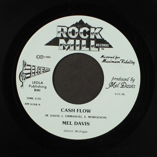 Mel Davis : Cash Flow Rock Moulin 7 " Simple 45 RPM | eBay