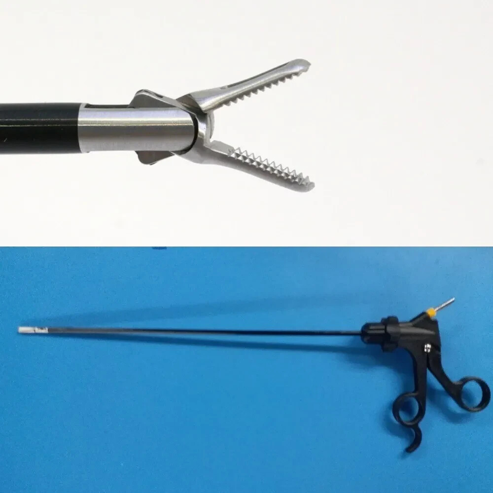 Laparoscopic SS Duckbill Grasper Forceps 5mmx330mm Reusable Surgical ...