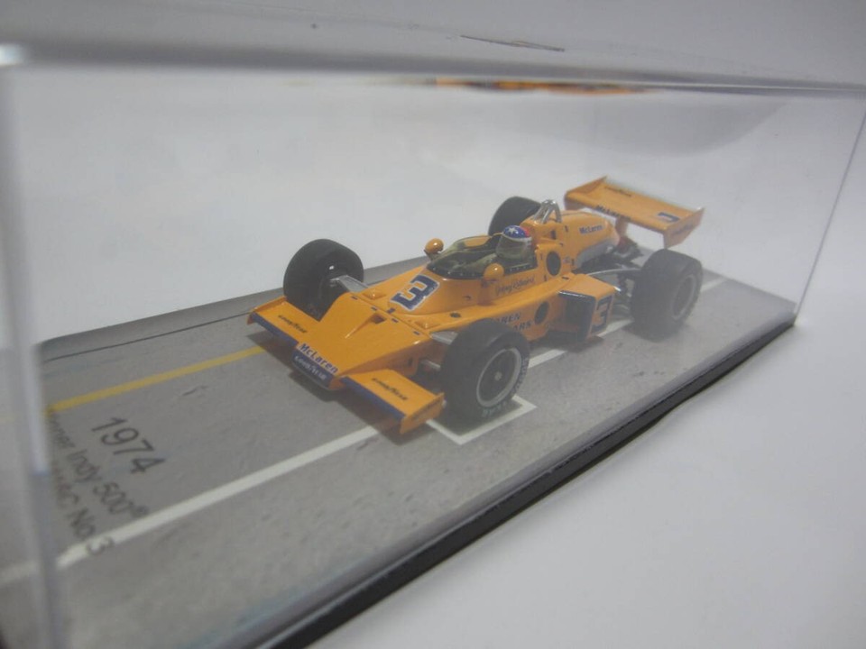 Spark 1/43 McLaren M16C 1974 Indy 500 Winner Johnny Rutherford Model ...