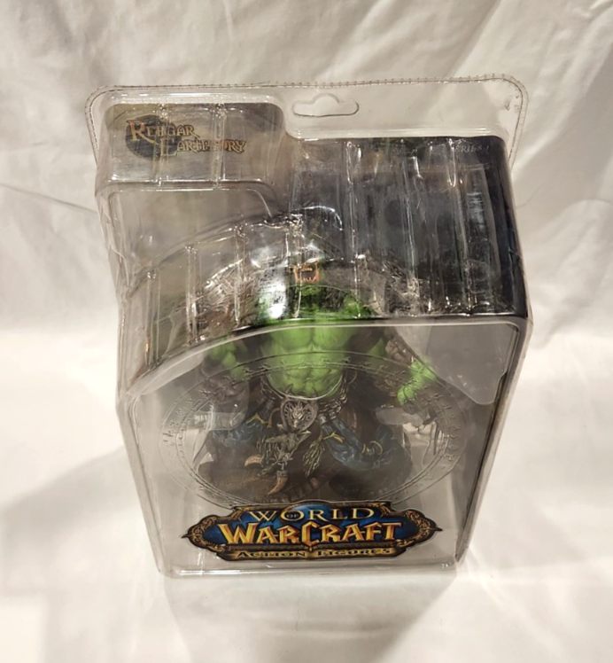 World of Warcraft Rehgar Earthfury Action Figure NEW RARE Series 1 ...