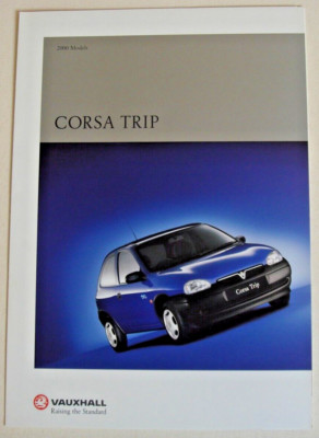 Vauxhall . Corsa . Vauxhall Corsa Trip . Sales Brochure | eBay UK