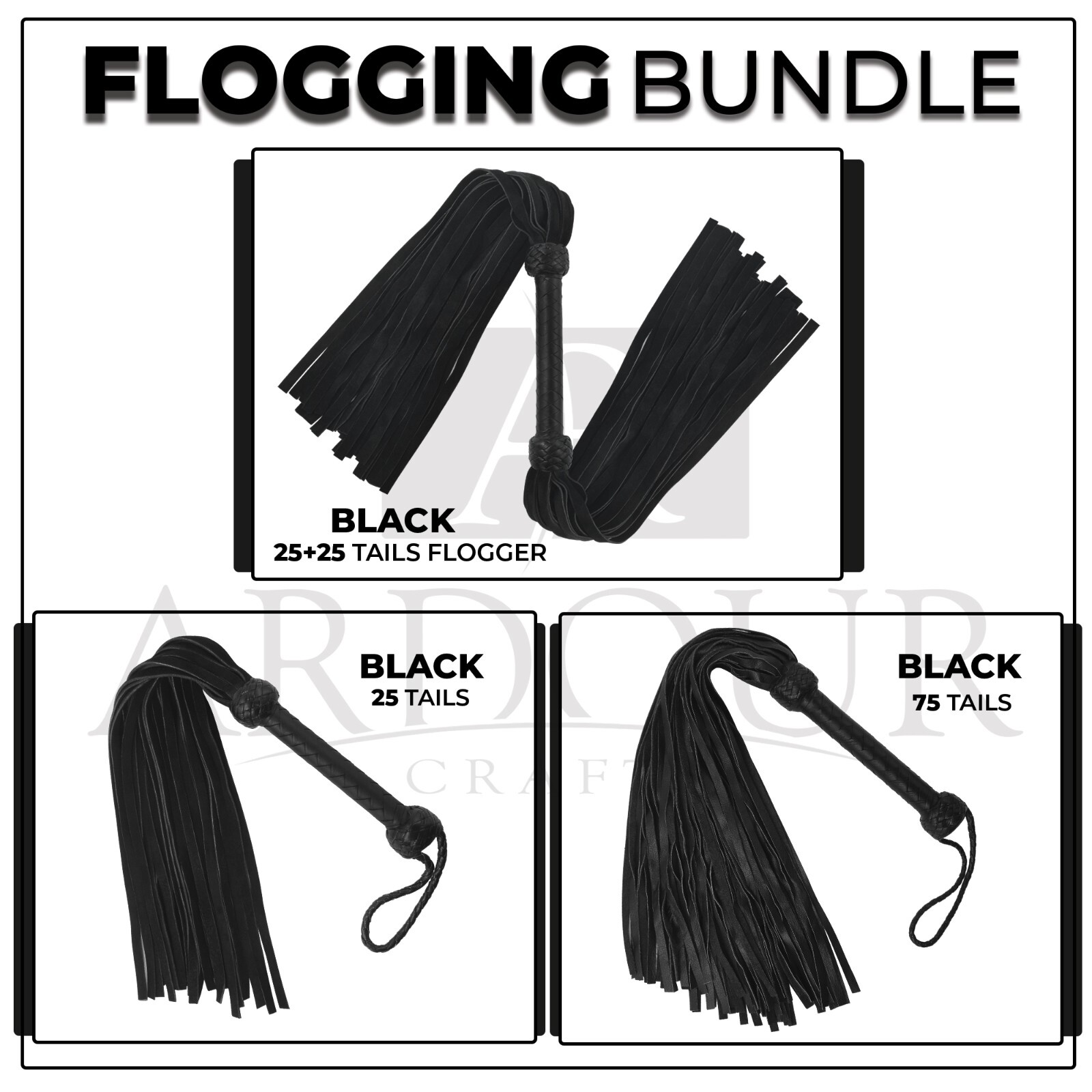 Leather Floggers Set for Adults Couple Sex- Genuine Leather Thuddy Flog ...