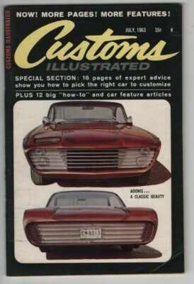 Customs Illustrated Mag Adonis A Classic Beauty July 1963 072020nonr | eBay