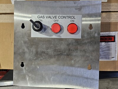 Asco Relay control panel With Nema 1 Enclosure Amd Key Operated Switc ...