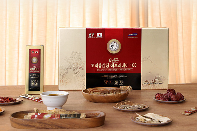 6 Years Korean Red Ginseng Everyday 100 15g x 30 Sticks Bulk Package | eBay
