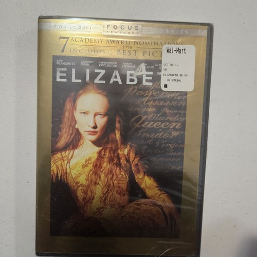Elizabeth (DVD 2007 Widescreen) Kate Blanchett/Geoffrey Rush/Joseph ...