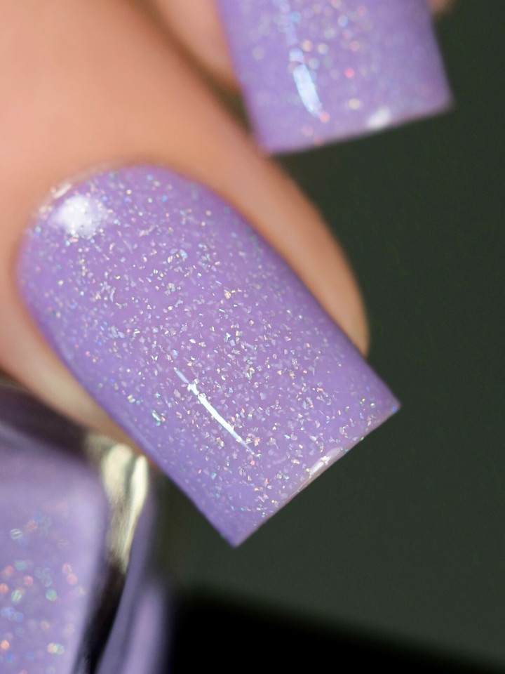 ILNP Wrapped Up - Soft Lavender Holographic Nail Polish | eBay