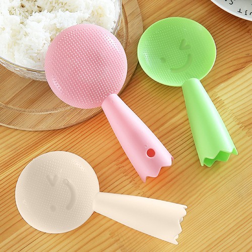 3 Pcs/set Kitchen Rice Spoons Cartoon Stir Food No Odor Cooking Spoons ...