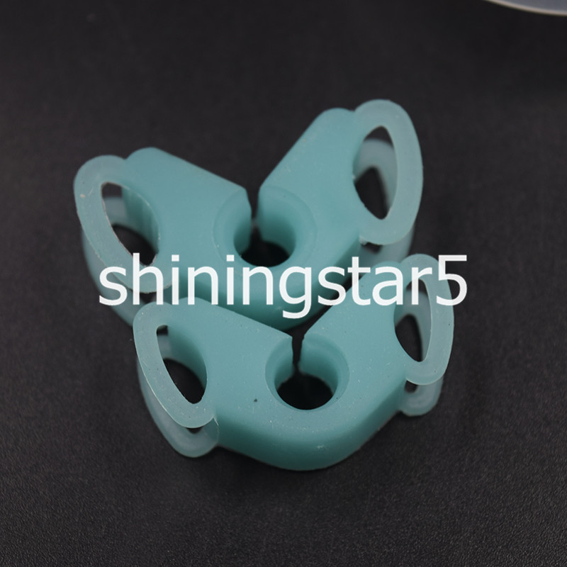 2*Dental Soft Silicone Bite Blocks Cheek Retractor Mouth 135 Degree ...