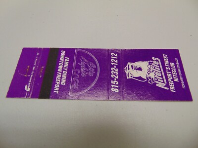 L218 Vintage Matchbook Cover Nitelites Nightclub and Family Dining ...