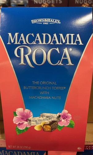 Brown & Haley Macadamia Roca Buttercrunch Toffee 28 Oz EXP 12/2025 | eBay