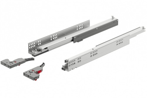Concealed Soft Close Undermounted Runner / Full Extension Hafele Matrix ...