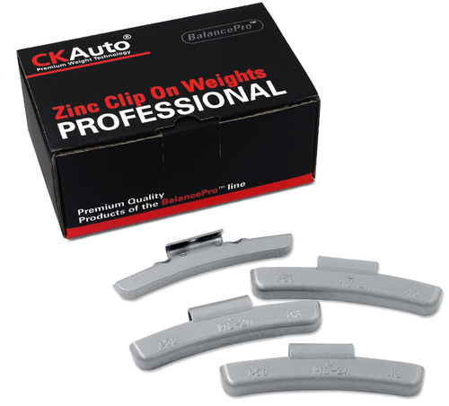 Mc-Series Zinc Clip on Wheel Weights, 1.5Oz, Coated, 25 Pcs/Box | eBay