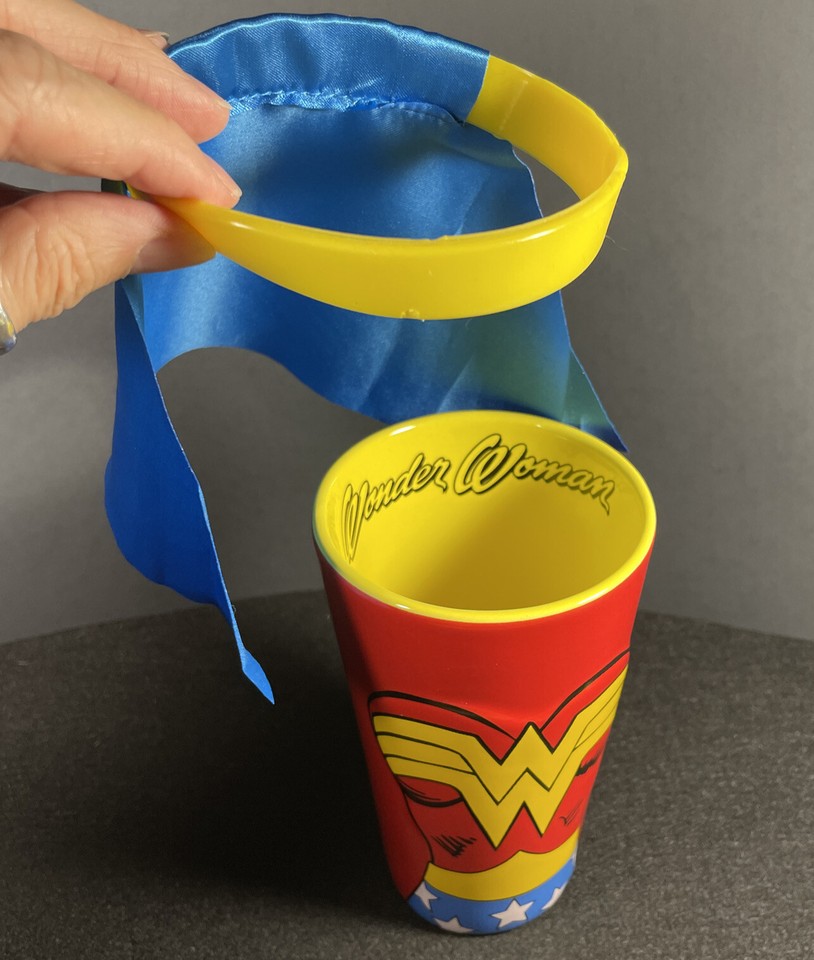 Wonder Woman Ceramic Tumbler Pint Glass 3D Body With Cape DC Comics | eBay