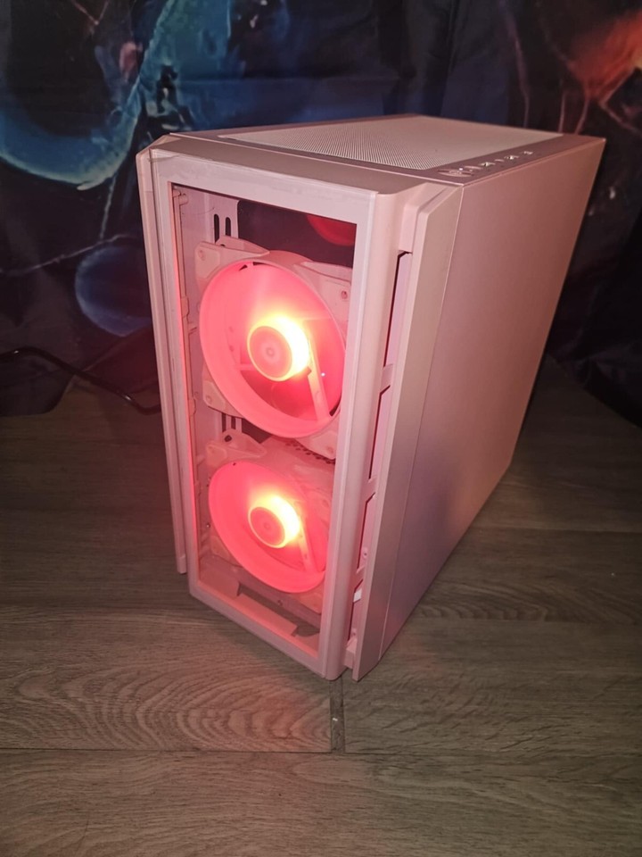 Custom Pink Gaming PC i7 quad GTX 1060 16gb RAM 500gb SSD 1tb HDD WIFI ...