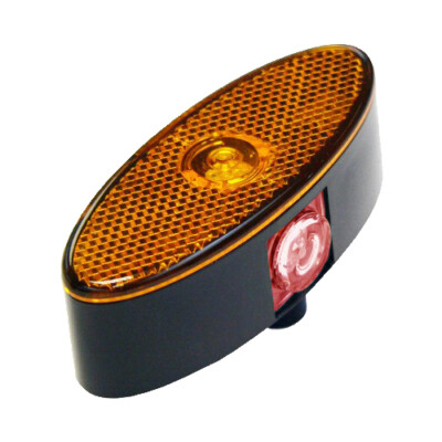 Rubbolite M898 RH LED End-Outline Marker Light w/ SM & Reflector ...