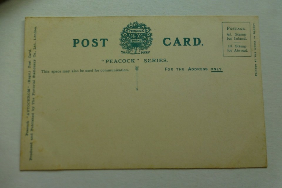 i727 MENAI STRAITS 'Tongue Twister & View Autochrom Postcard | eBay