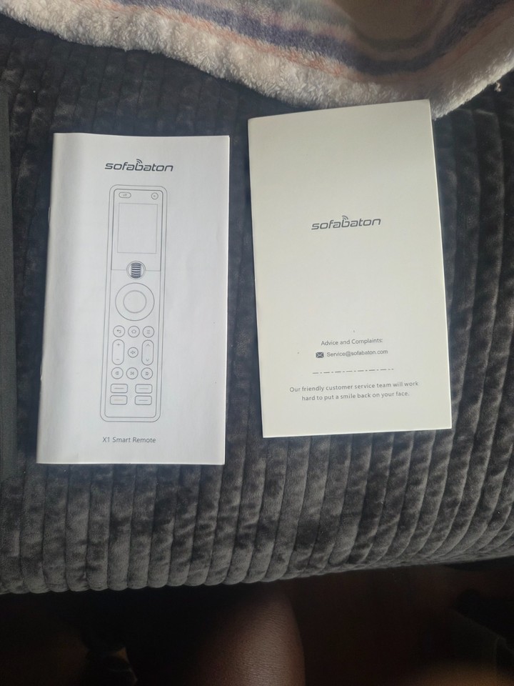 SofaBaton X1 Universal Remote with Hub and App - All in One Smart ...