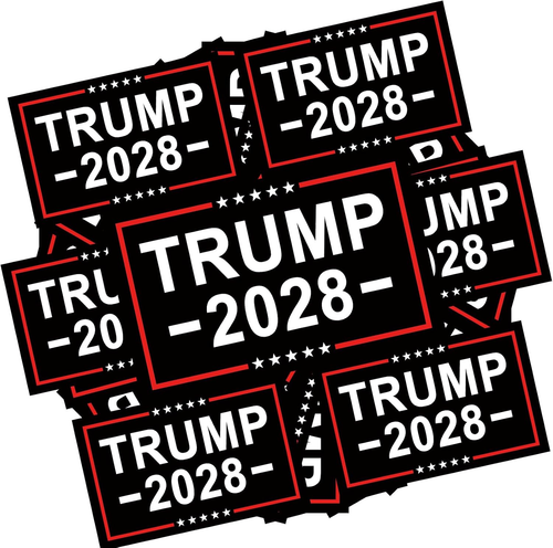100Pcs Trump 2028 Stickers 2028 President Election Stickers and Decal ...
