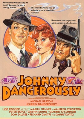 Johnny Dangerously - 1984 - Poster | eBay