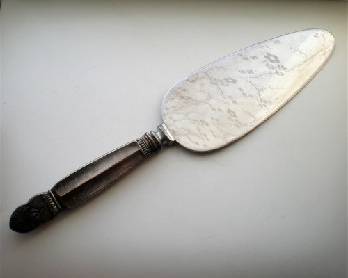 Vintage Sterling Silver Handle Cake Pie Pastry Server Stainless Blade ...