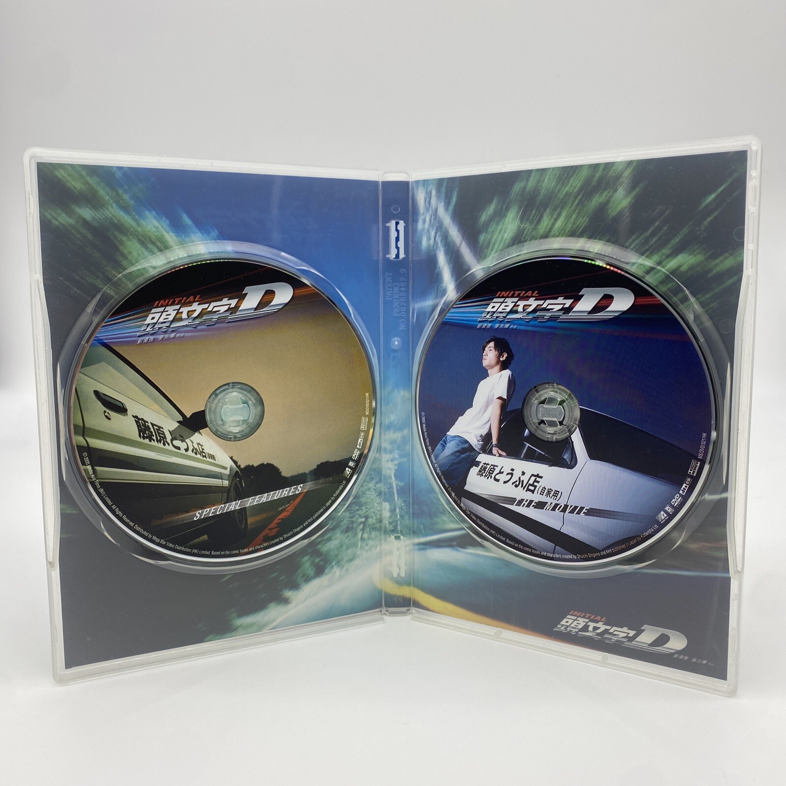 RARE INITIAL D Live Action MOVIE DVD Jay Chou Edison Chen - Asia Region ...