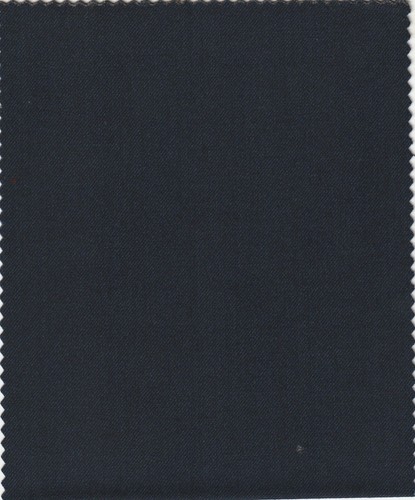 Solid Plain Dark Blue Suiting Fabric Wrinkle Free Stretch Cloth 5 Yards ...