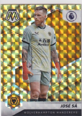 2021-22 MOSAIC PRIZMS YELLOW REACTIVE JOSE SA WOLVERHAMPTON WANDERERS ...