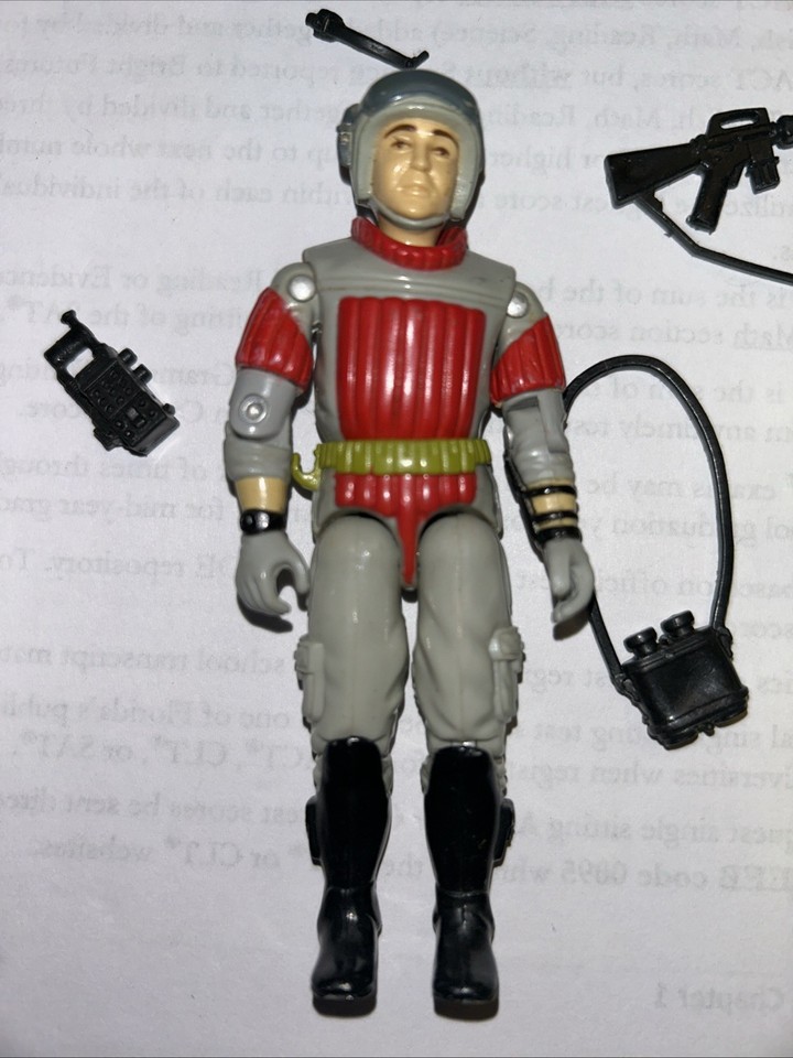 Sneak Peek v1 1987 100% Complete GI Joe ARAH With Mic No Cracks Tight ...