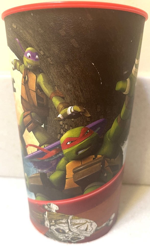 TEENAGE MUTANT NINJA TURTLES PLASTIC CUP Nickelodeon Dynamic Drinkware ...