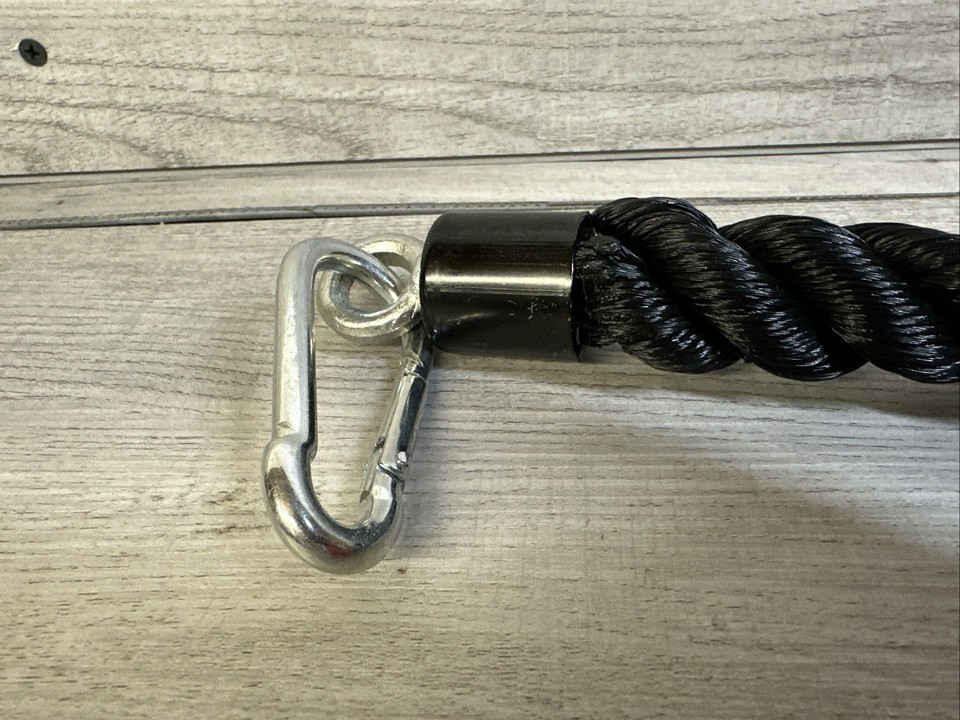 Thefitguy Ergonomic Grip Single Tricep Rope Cable Attachment, 16.5 ...