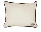 U CONN HUSKIES PILLOW UNIVERSITY OF CONNECTICUT EMBROIDERED 18x20 NEW ...
