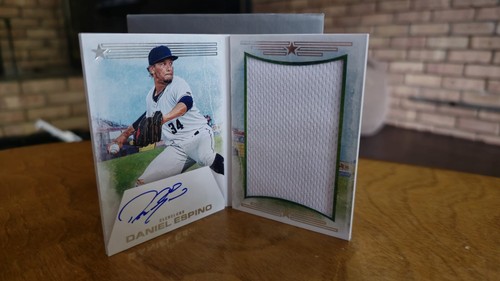 🔥2024 PANINI Boys Of Summer Baseball Daniel Espino /75 Booklet Auto | eBay