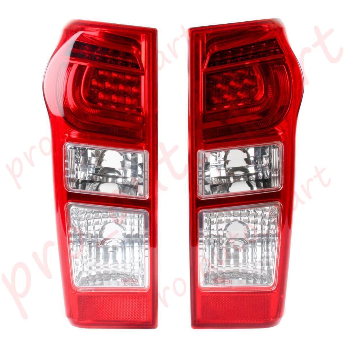 Pair LH+RH LED Tail Light Rear Lamp For ISUZU D-MAX DMAX 2012-2017 W ...