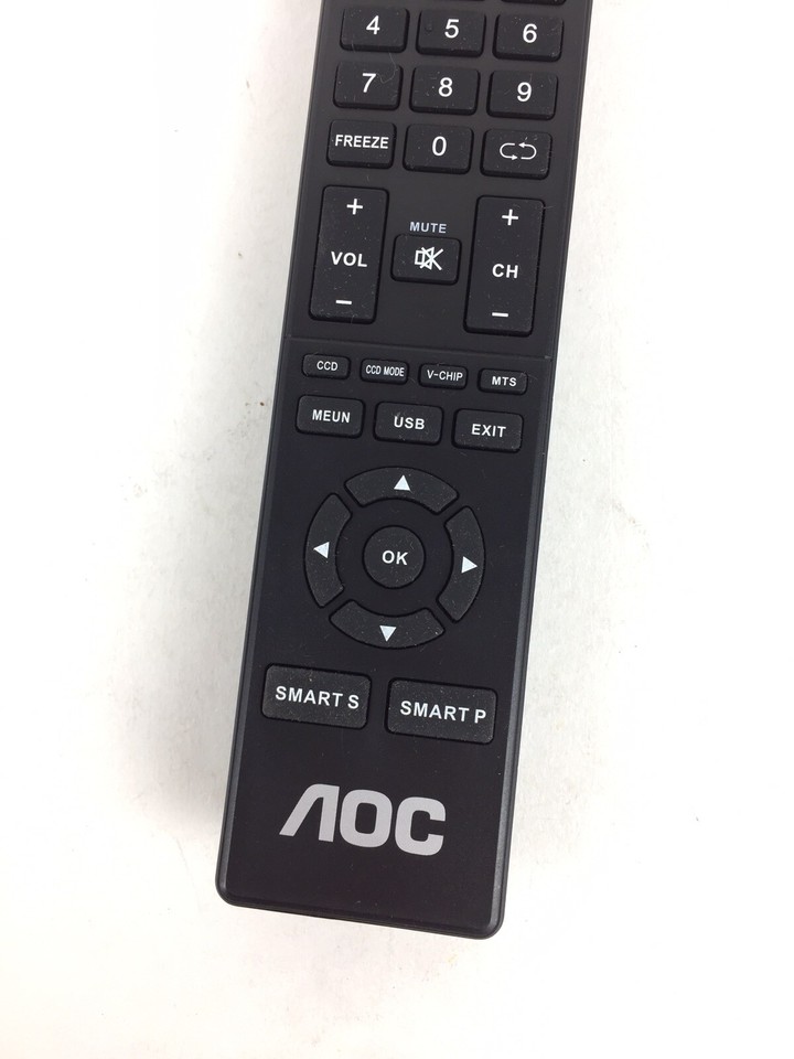 AOC RCU3510 NO COVER OEM Original TV Television Replacement Remote ...