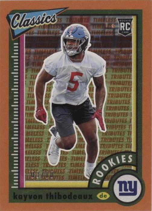 2022 Panini Classics - Rookies Kayvon Thibodeaux #195 Timeless Tributes ...