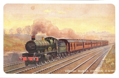 Cornish Riviera Express, Great Western Railway Reproduction Nostalgia ...