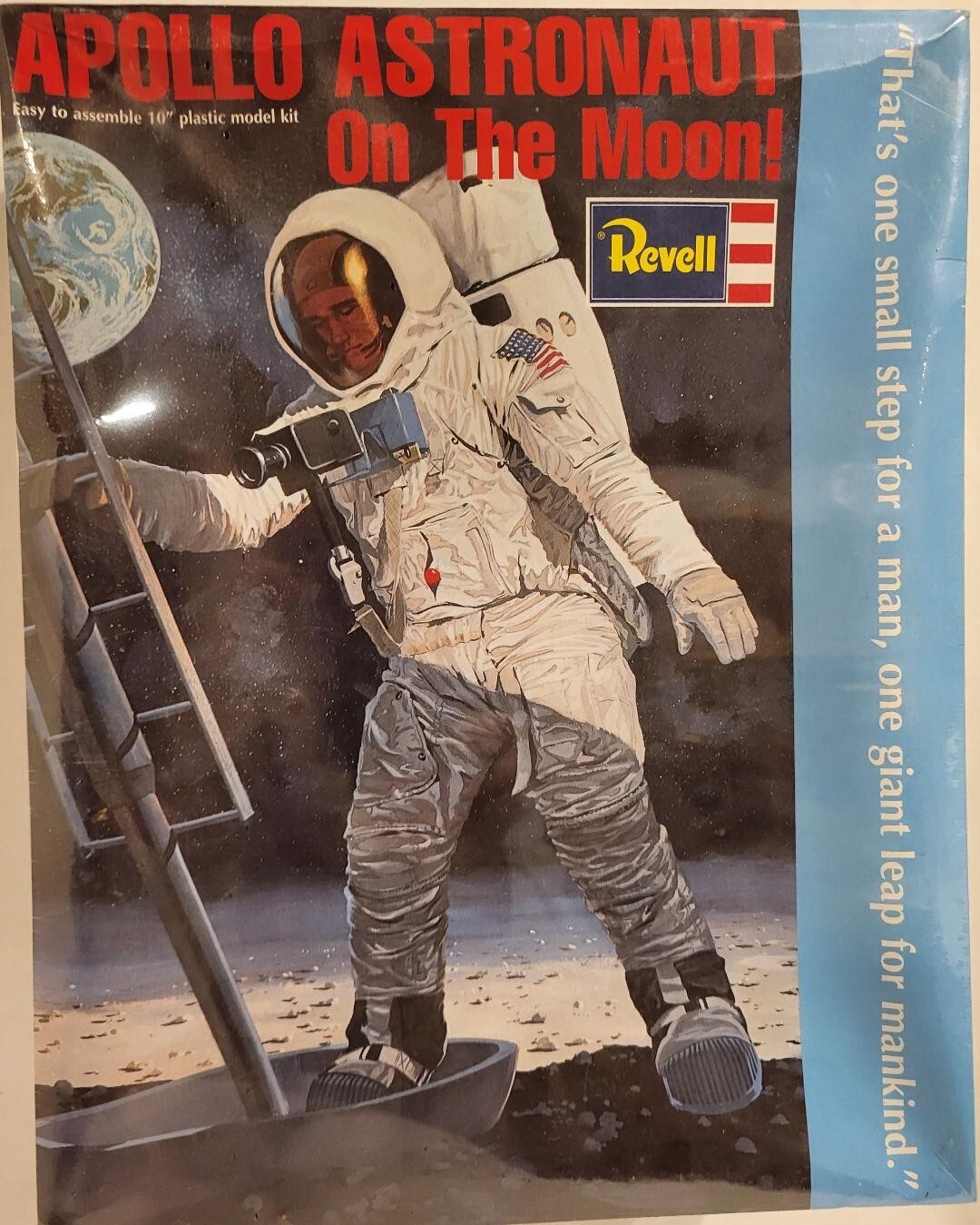Revell Apollo Astronauts On The Moon! Plastic Model MPN H-1860 | eBay