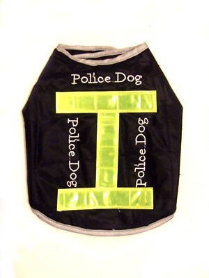 Police Dog Costume Vest for Dogs S Halloween | eBay