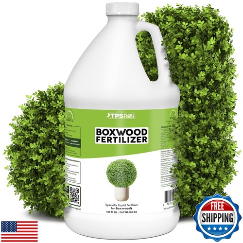 Boxwood Fertilizer, Complete Liquid Boxwood Shrub Plant Food, 1 Gallon ...