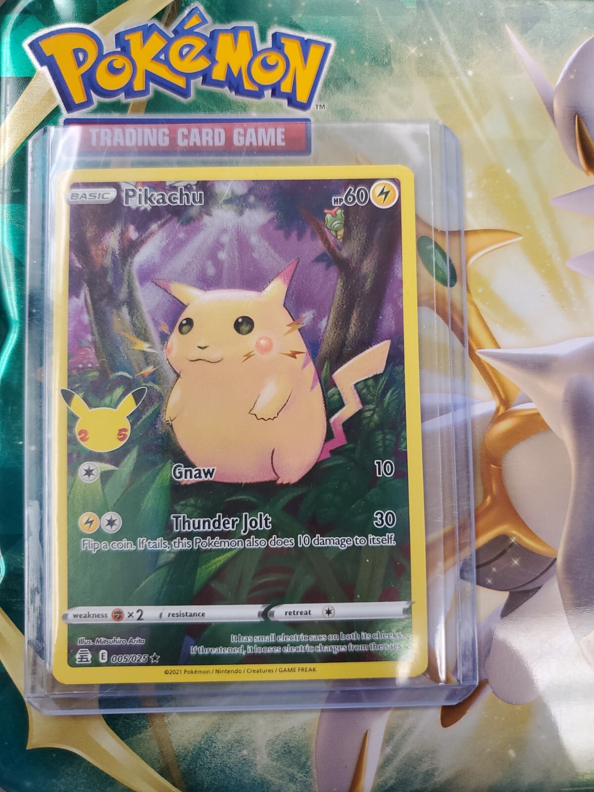 Pikachu 005/025 - Celebrations - Pokemon TCG - Holographic - NM | eBay