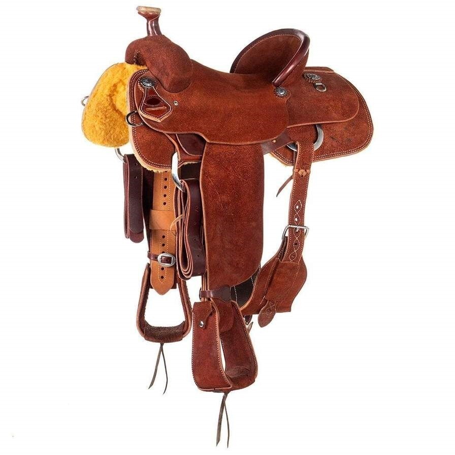 A Fork Work Wade Ranch Roping Tree Roper Horse Saddle Leather Western ...