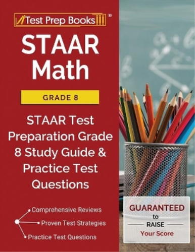 Test Prep Books Grade 8 Math Team STAAR Math Grade 8 (Poche ...