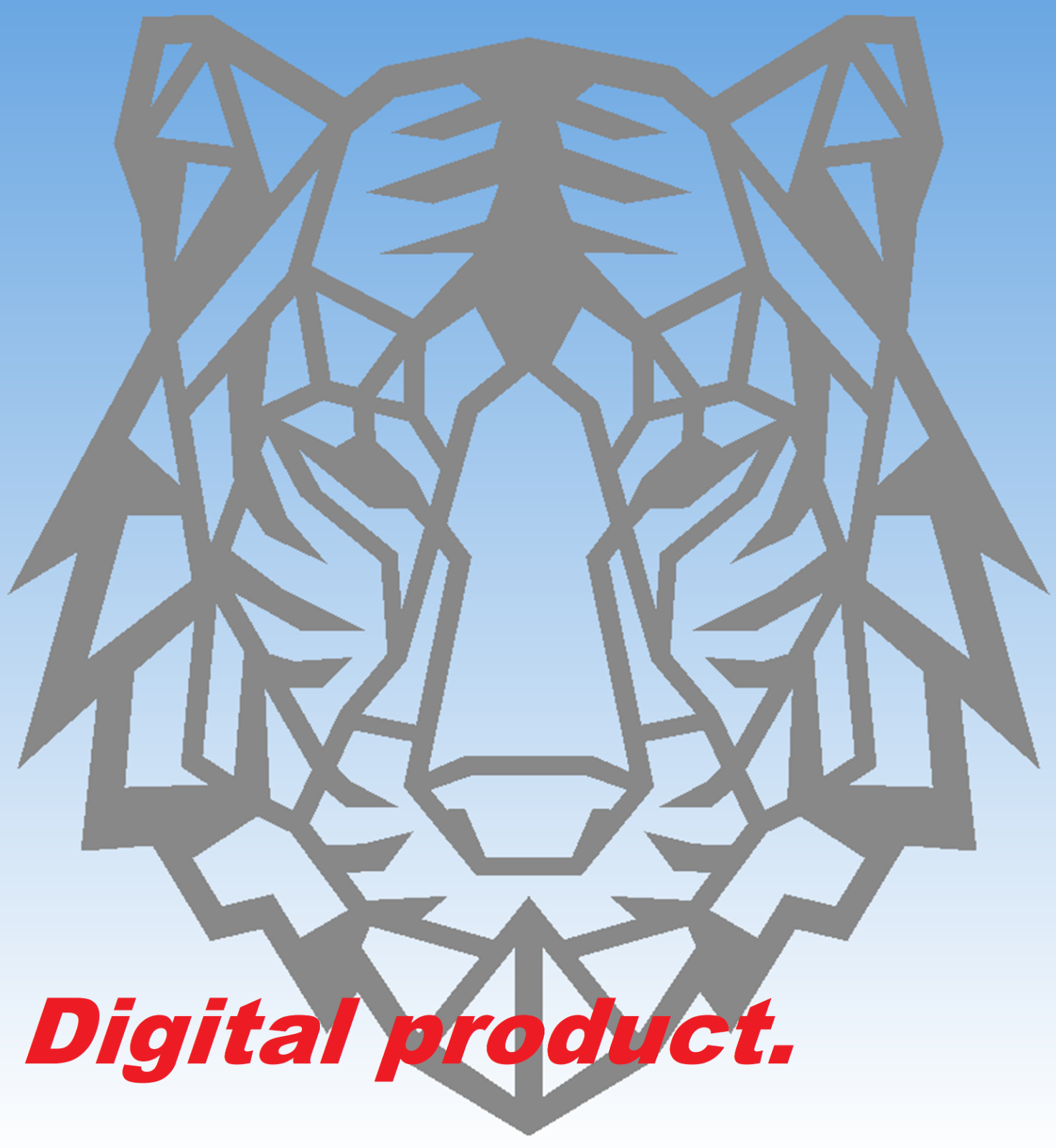Decorative Panel. Tiger. DXF files for plasma, laser, waterjet, cnc ...