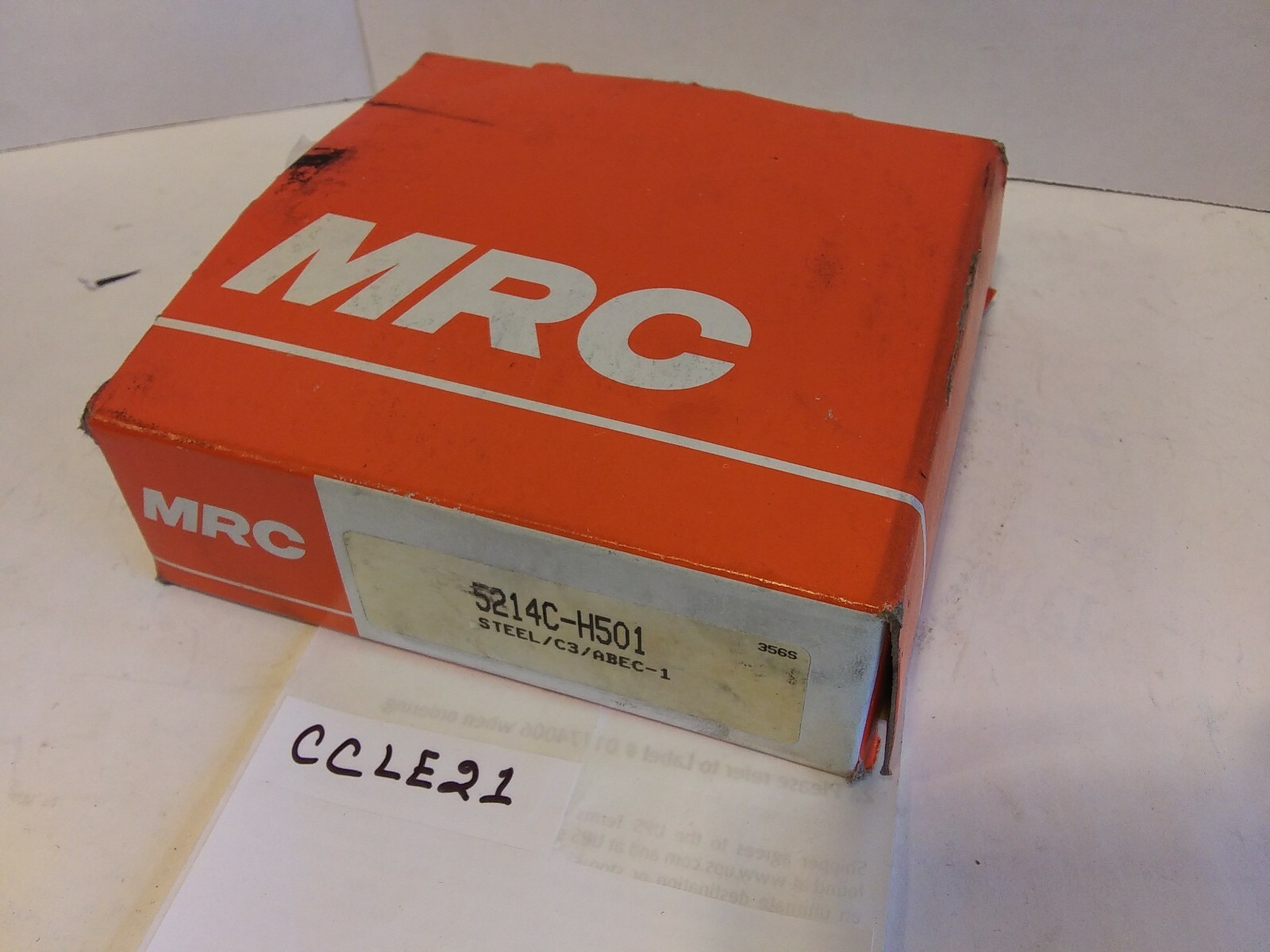 MRC 5214 C H501 Double Row Ball Bearing 5214C-H501 | eBay