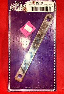 NOS MC ENTERPRICES MC534, Straight Muffler Clamp | eBay