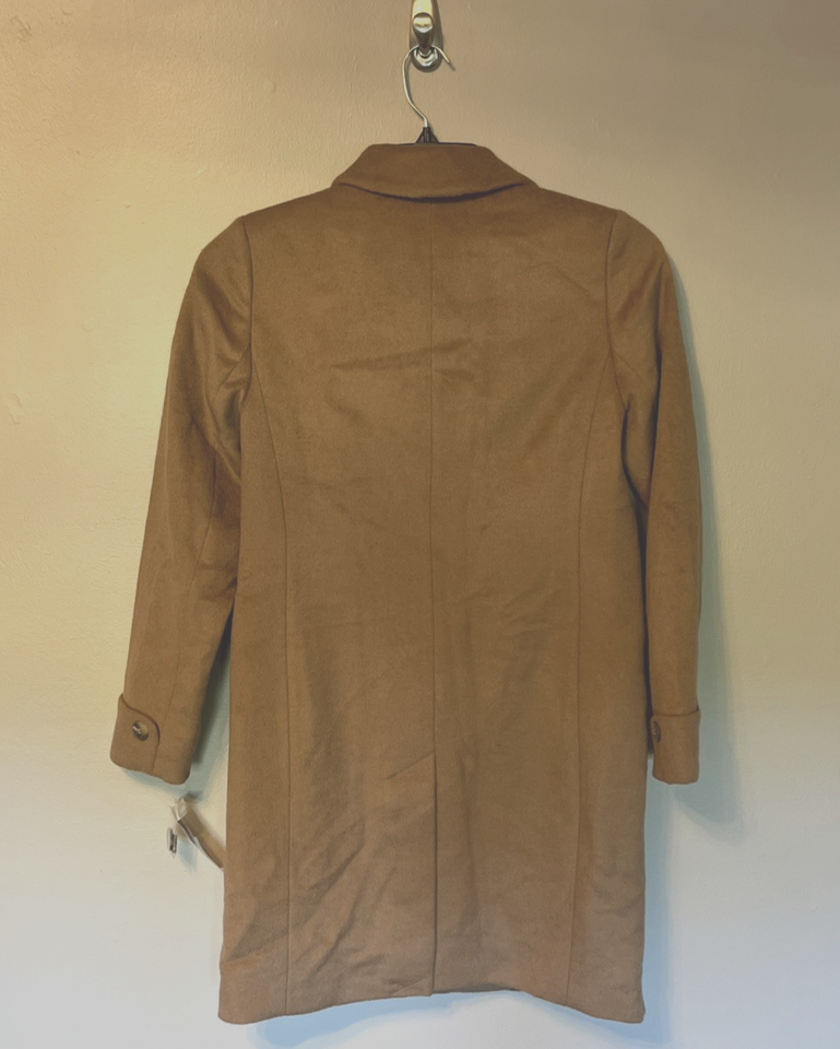 Ralph Lauren women's Camel Tan Wool blend Reefer Coat - size 0 - retail ...