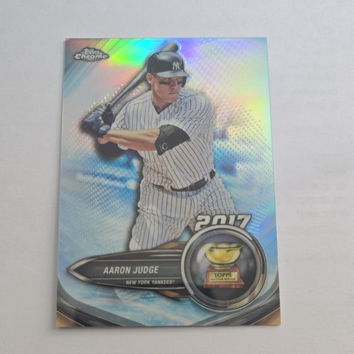 Aaron Judge 2018 Topps Complete Set 2017 Rookie Cup Chrome Refractor # ...
